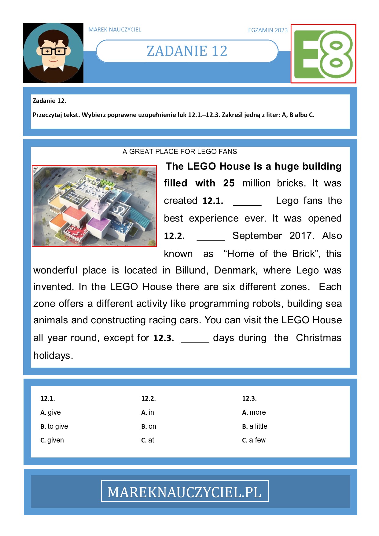 Zadanie 12 – Marek Saik